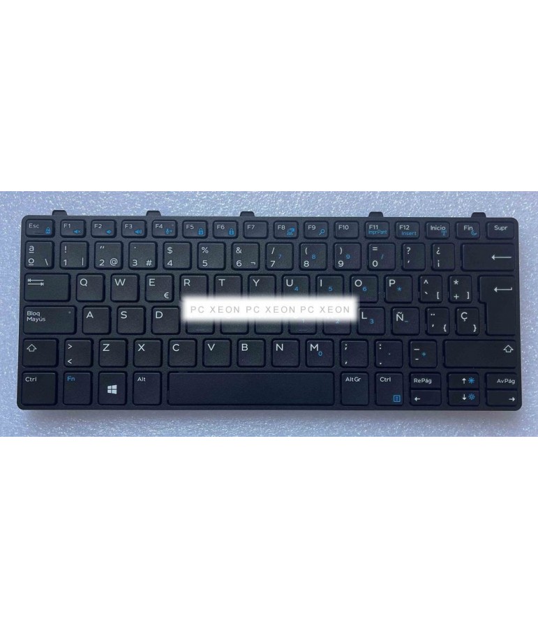 New Replacement Dell Latitude 3190 Laptop Keyboard Black UK Layout With ...