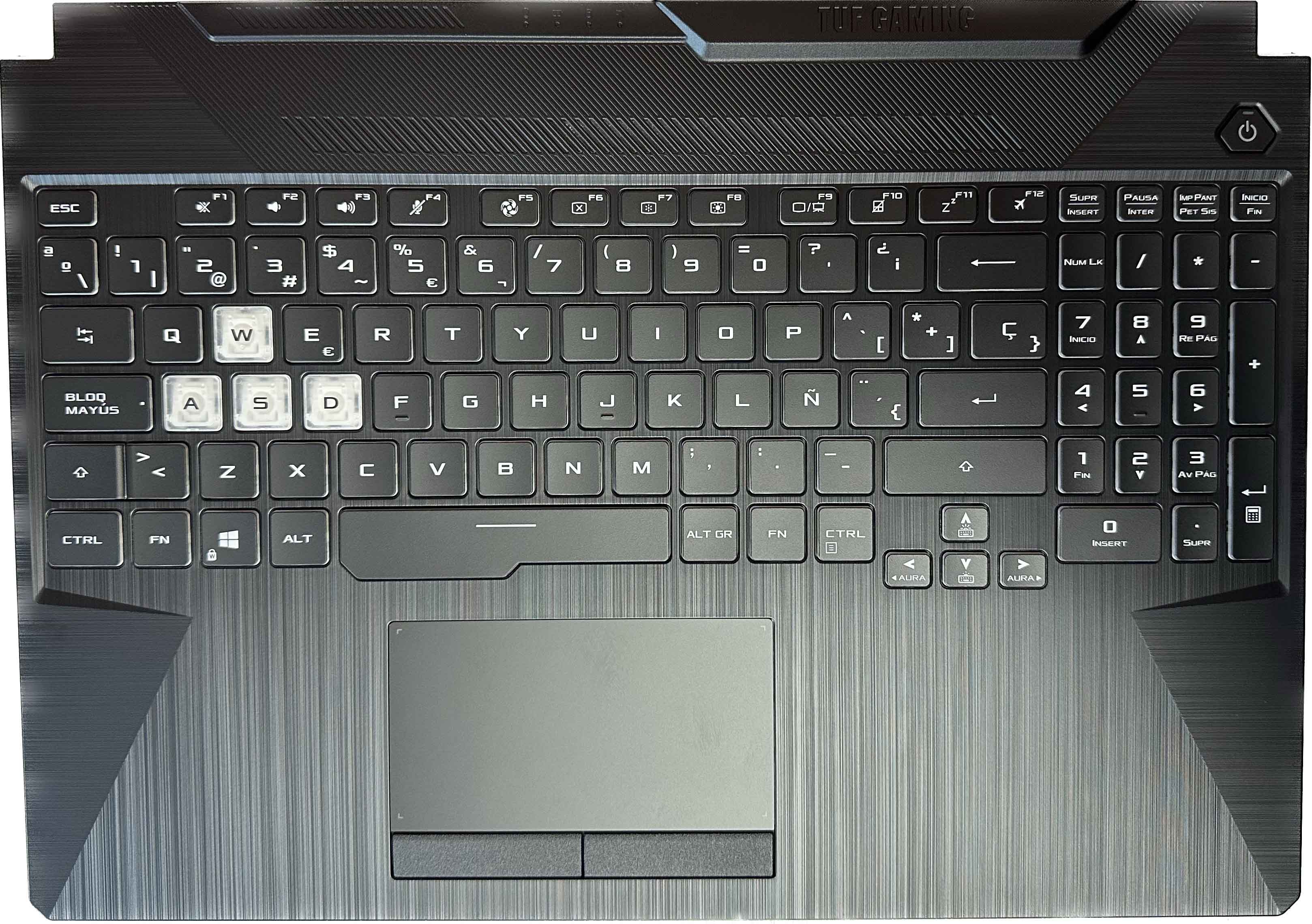 Teclado Completo ASUS TUF Gaming A15 FA506 Series Español 90NR03L1-R31SP0